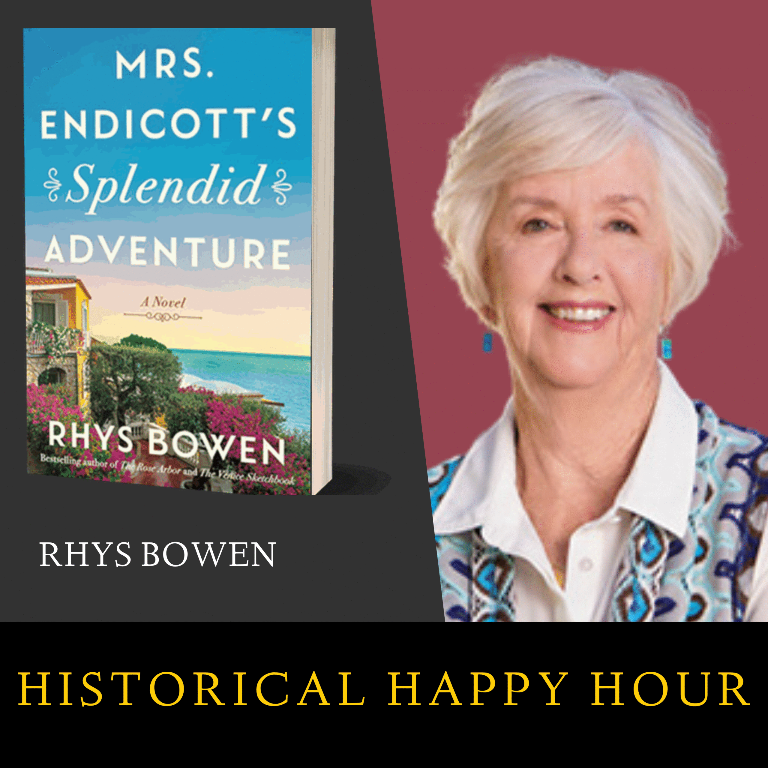 Historical Happy Hour LIVE: Rhys Bowen | Jane Healey
